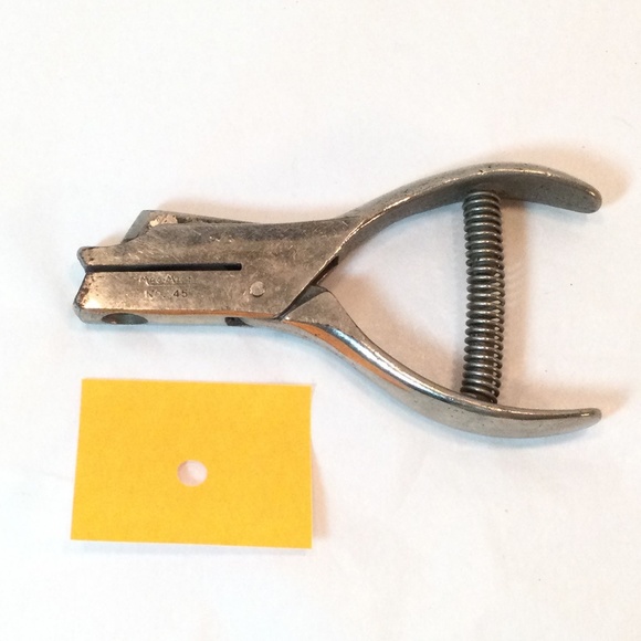 Vintage | Office | Vintage Mac Mieth Train Conductor Hole Punch No 45 ...